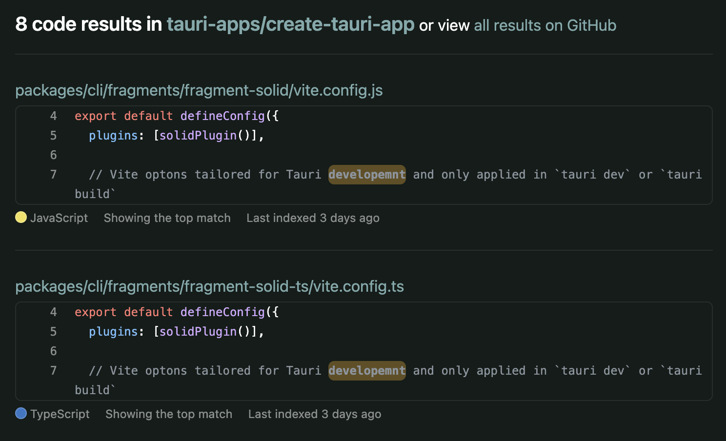 Typo In All Fragments · Issue 140 · Tauri Apps Create Tauri App · Github