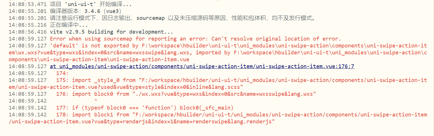 uni-swipe-action在nvue下报错vue3 · Issue #497 · dcloudio/uni-ui · GitHub