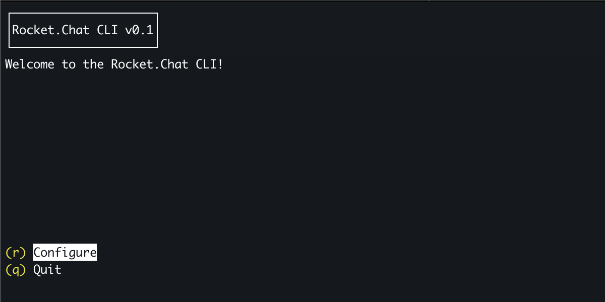 GitHub - RocketChat/rocketchat-cli: Work in progress. Name and ...