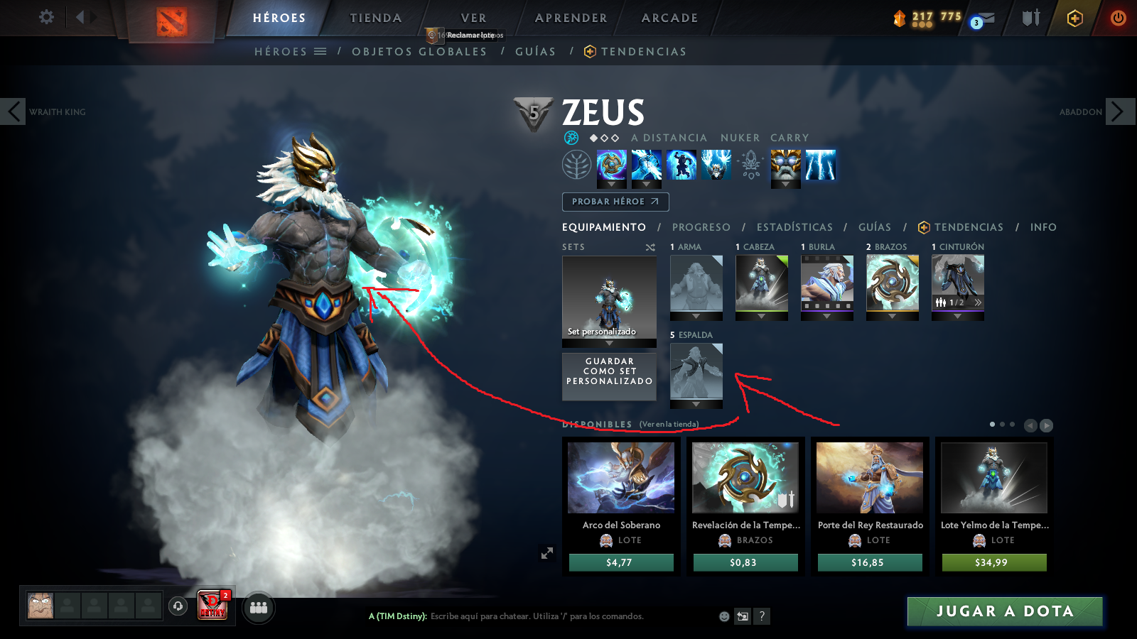 zeus arcana jacket not seen · Issue #2502 · ValveSoftware/Dota2-Gameplay · GitHub