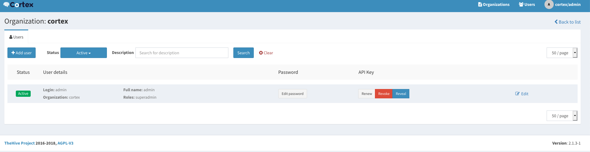 [bug] Cortex Organization Configuration And Organization Analyzers Missing On Gui · Issue