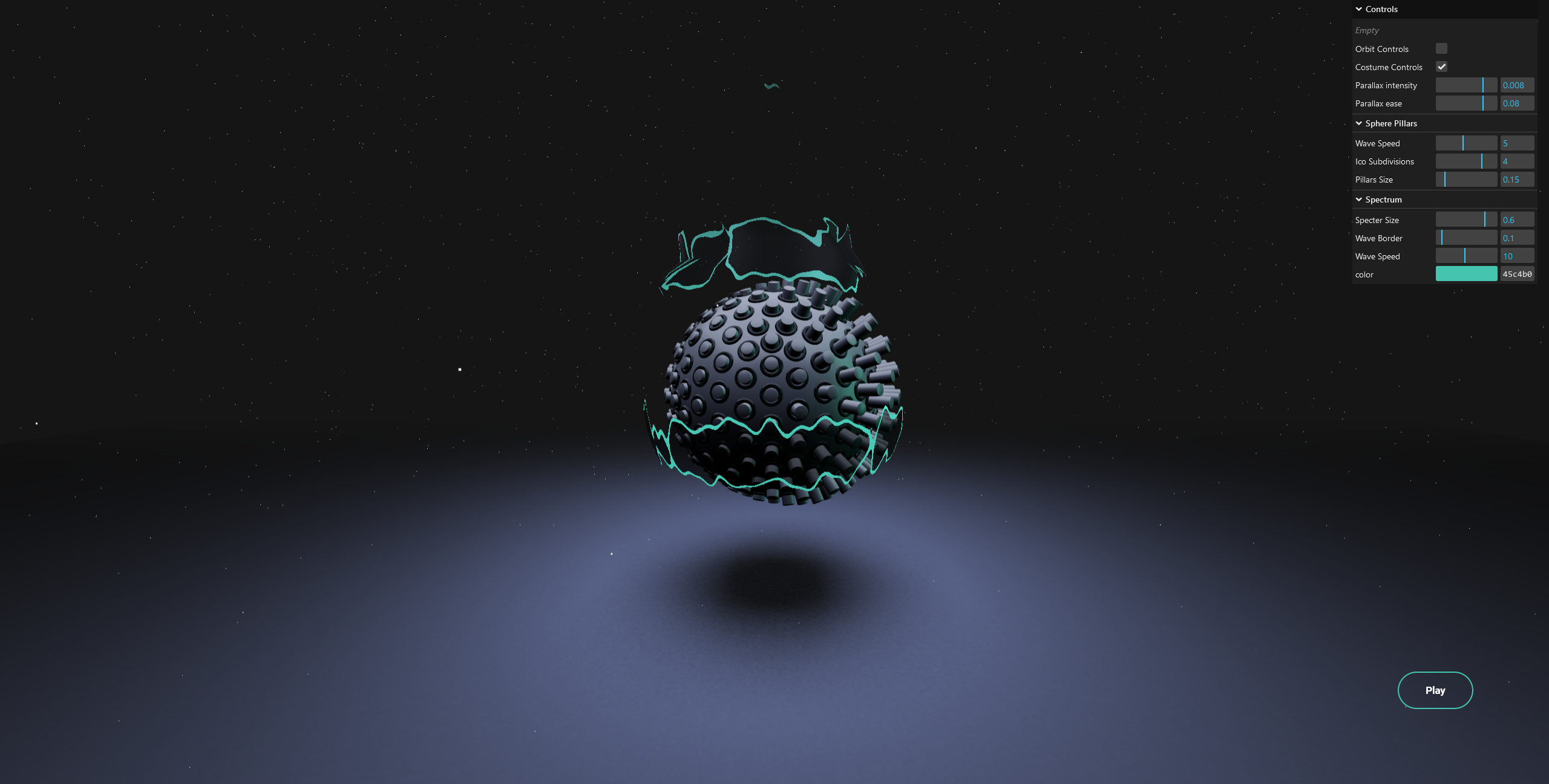 Github Alexrfarnessoundpillar A Threejs Interactive Experiment