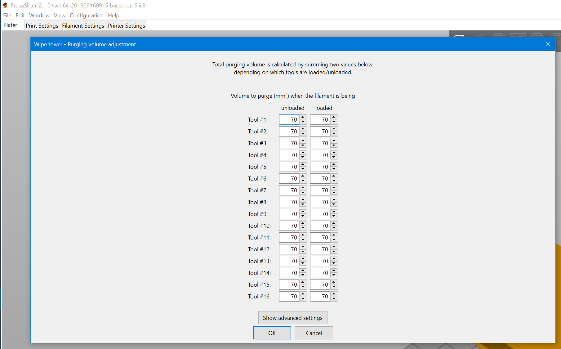 Changes to Purging Volumes are not preserved between sessions · Issue ...