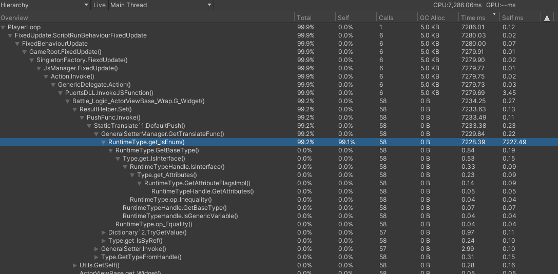 [Unity] 性能测试后发现的比较高的耗时操作 · Issue #926 · Tencent/puerts · GitHub