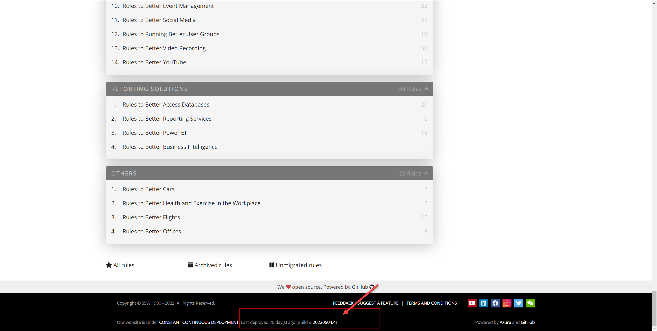 🐛 Release version links to GitHub Releases · Issue #845 · SSWConsulting/SSW.Rules · GitHub