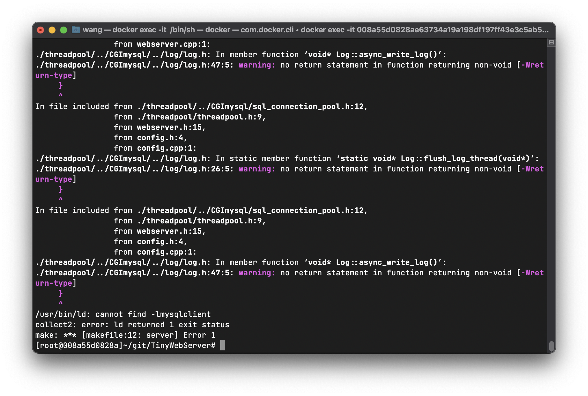 常见问题与解决方案 · Issue #8 · qinguoyi/TinyWebServer · GitHub