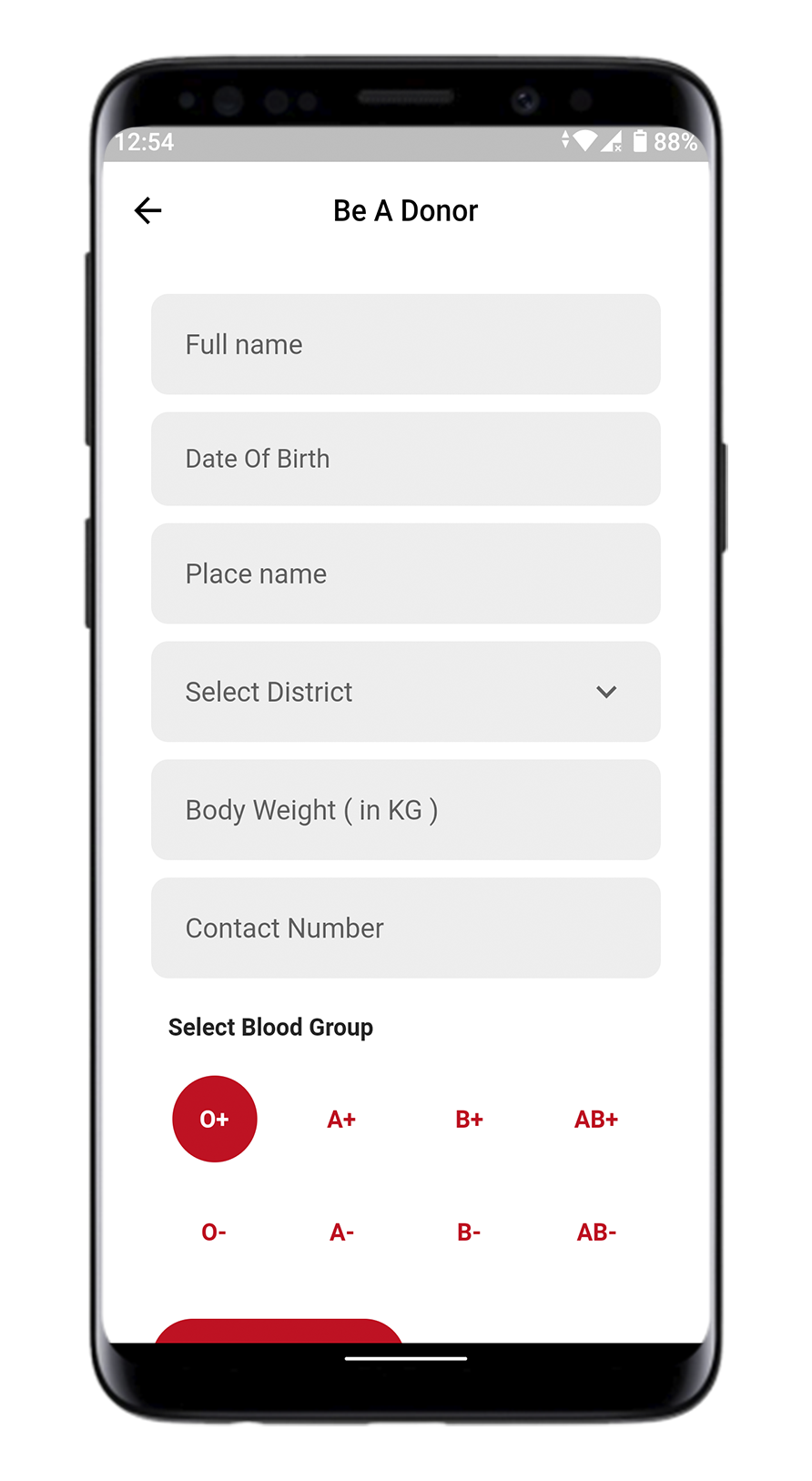 GitHub - vishnuoum/Blood-donors-app: An application developed with flutter for blood donation