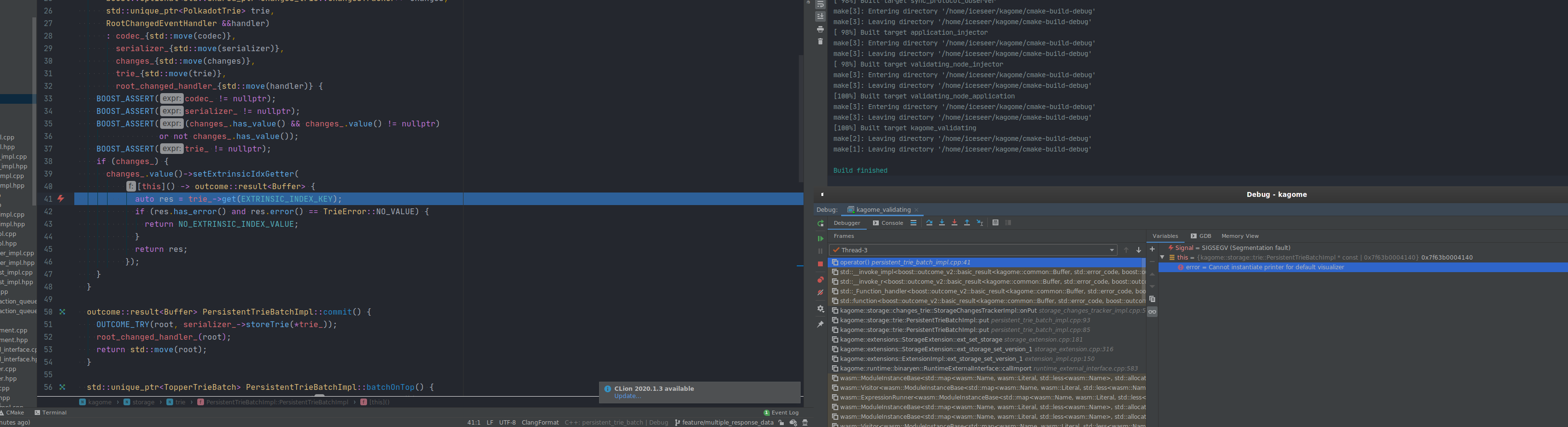 Fix crash · Issue #594 · qdrvm/kagome · GitHub