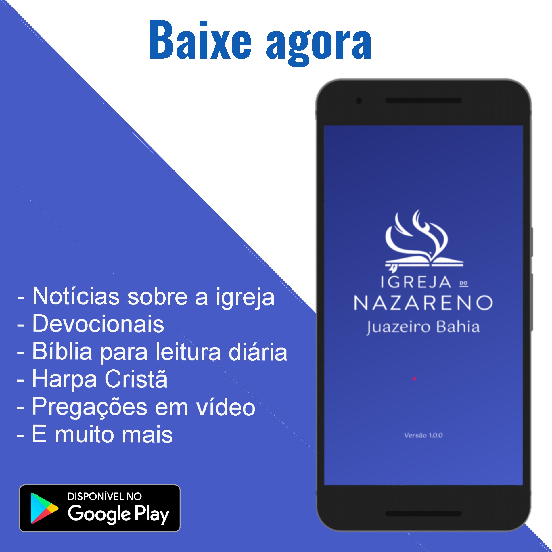 GitHub - jucimarMedeiros/Igreja-do-Nazareno-Juazeiro-Bahia: Aplicativo da Igreja do Nazareno ...