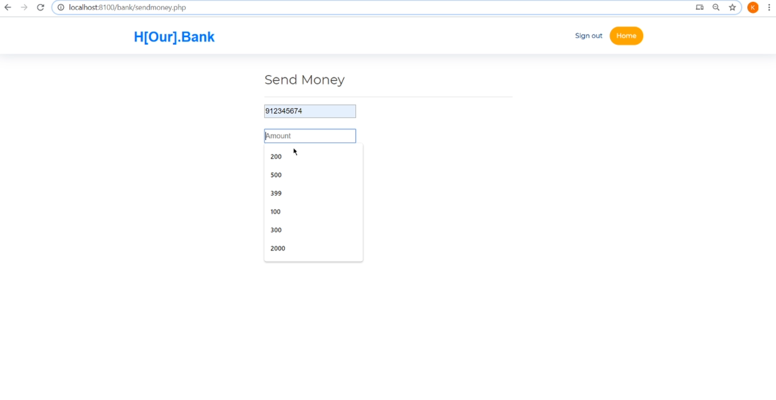 GitHub - karunya-venugopalan/-H-Our.Bank: A web application built using php and and MySQL which ...