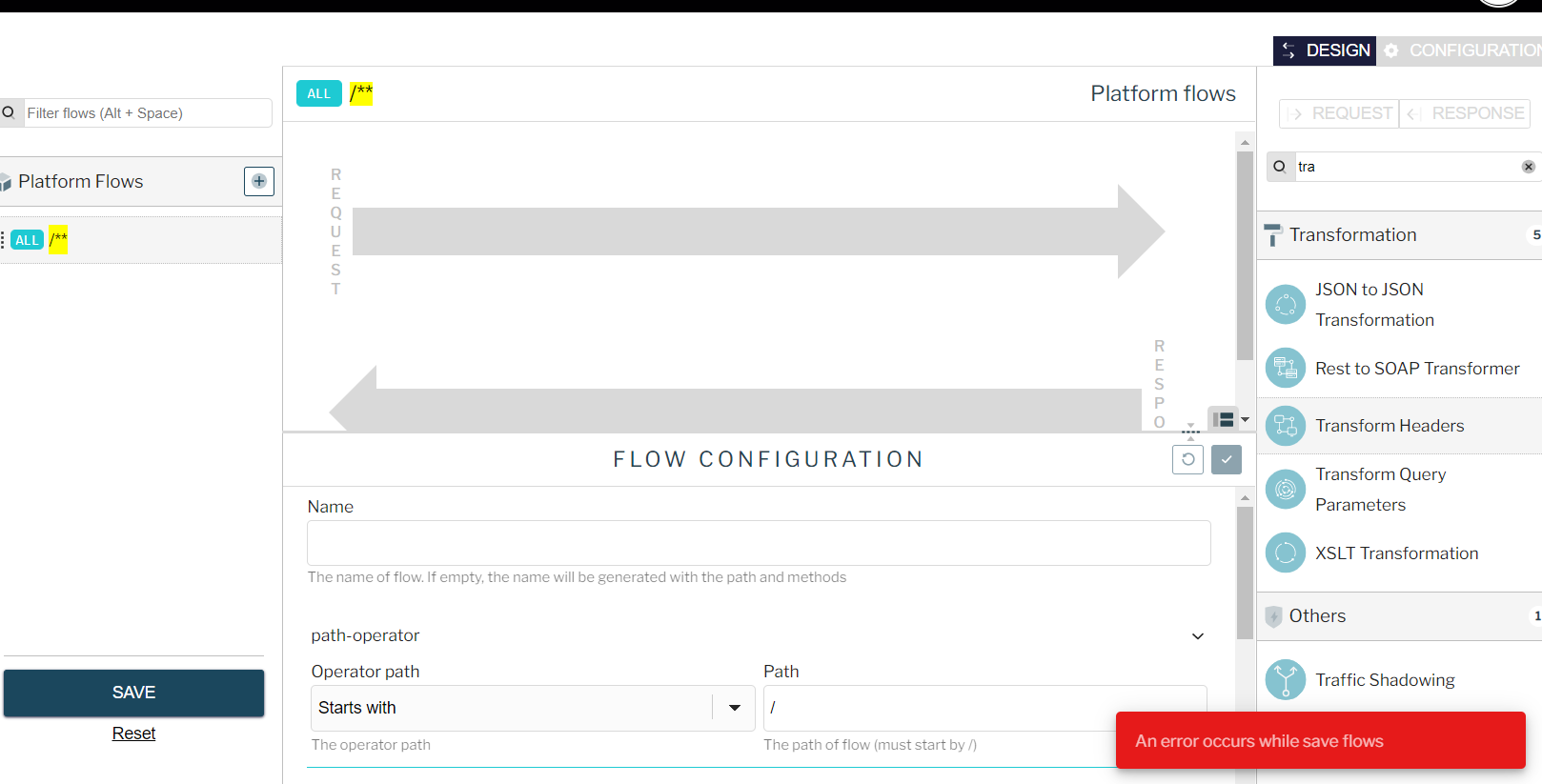 [APIM] Errors while creating Platform Policies. · Issue #7547 · gravitee-io/issues · GitHub