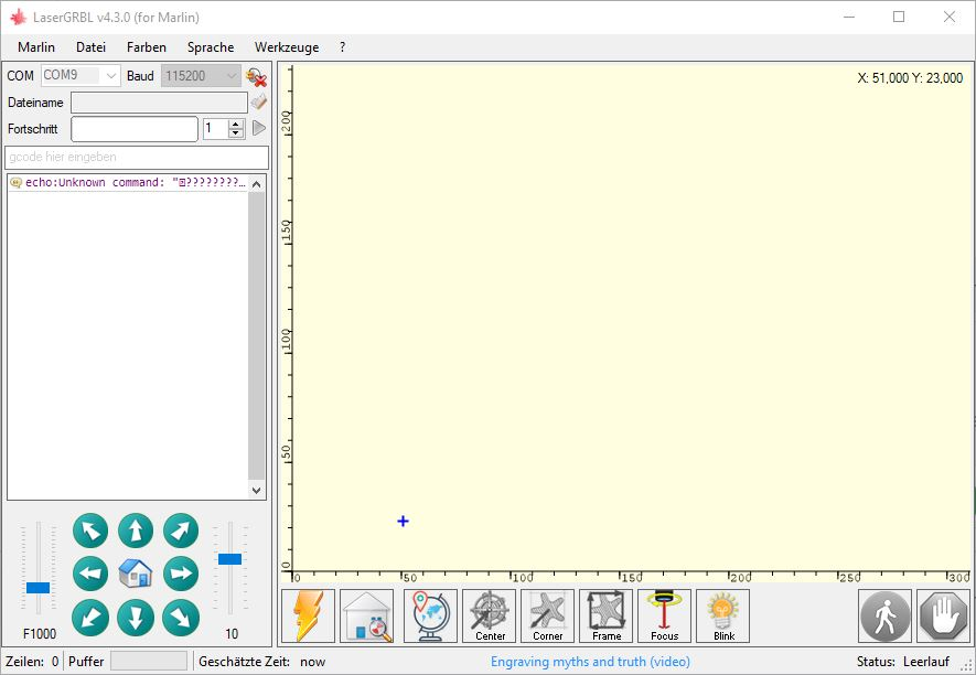 Downloaded New Version - Does not Burn! · arkypita LaserGRBL ...