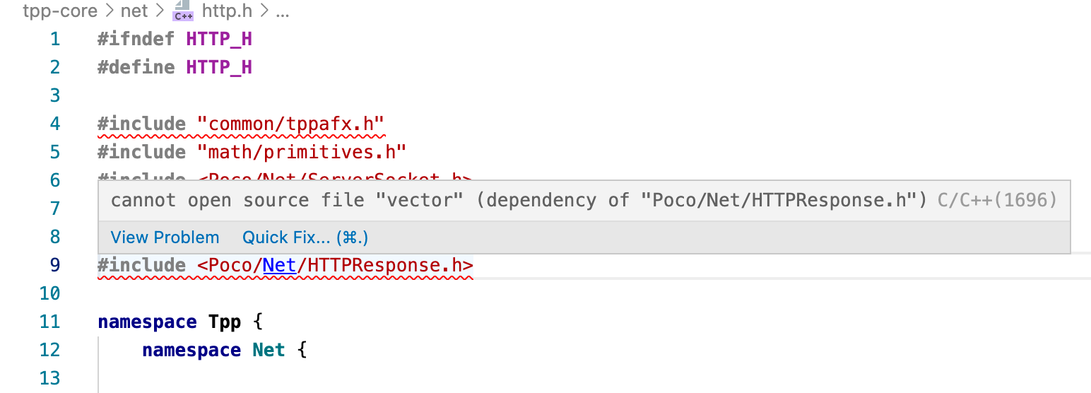 Intellisense Produces Many Errors While Cmake Build Succeedes · Issue