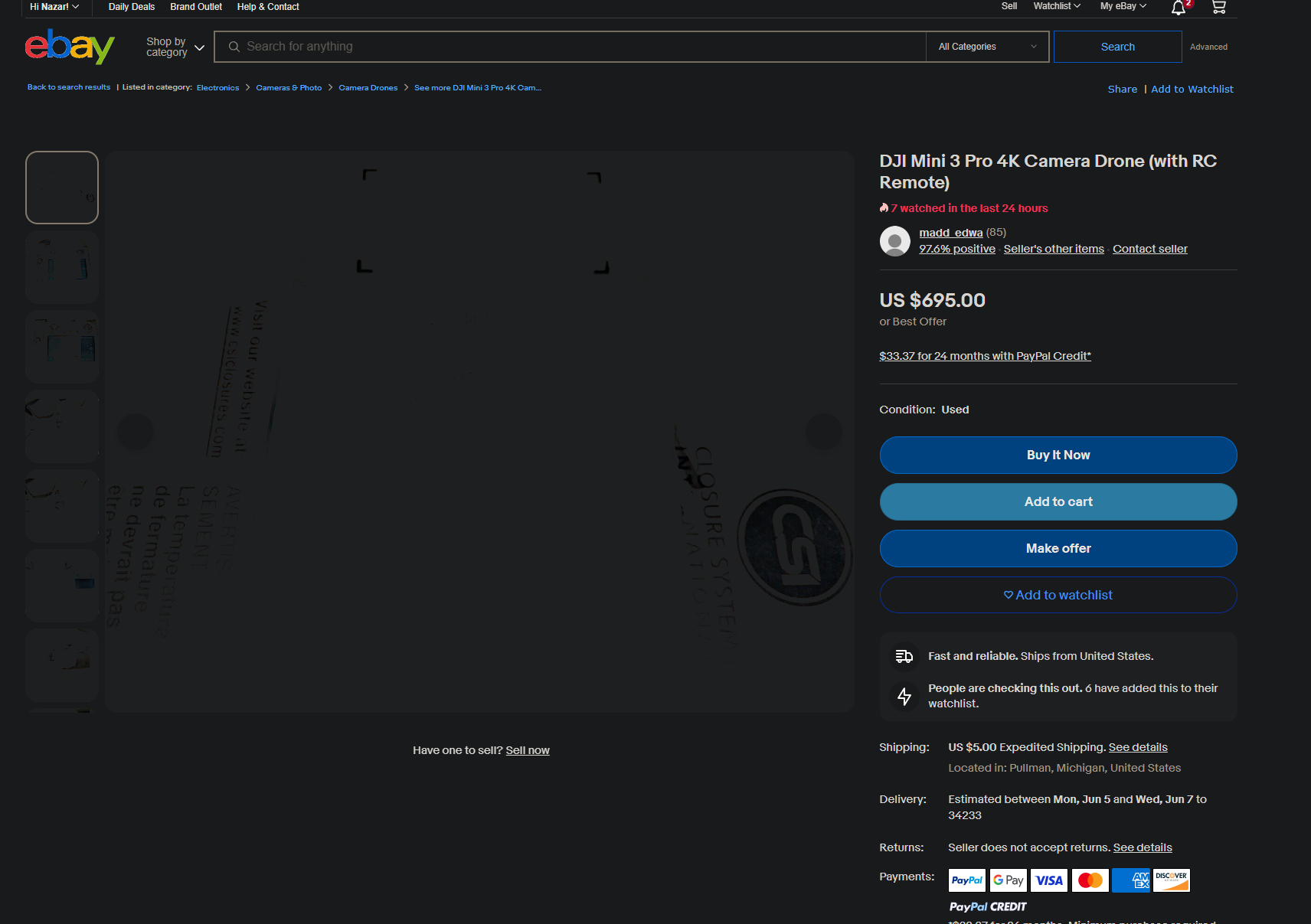 eBay images gone dark · Issue #11349 · darkreader/darkreader · GitHub