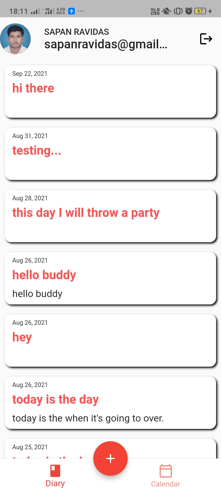 GitHub - Sapan-Ravidas/personal-diary