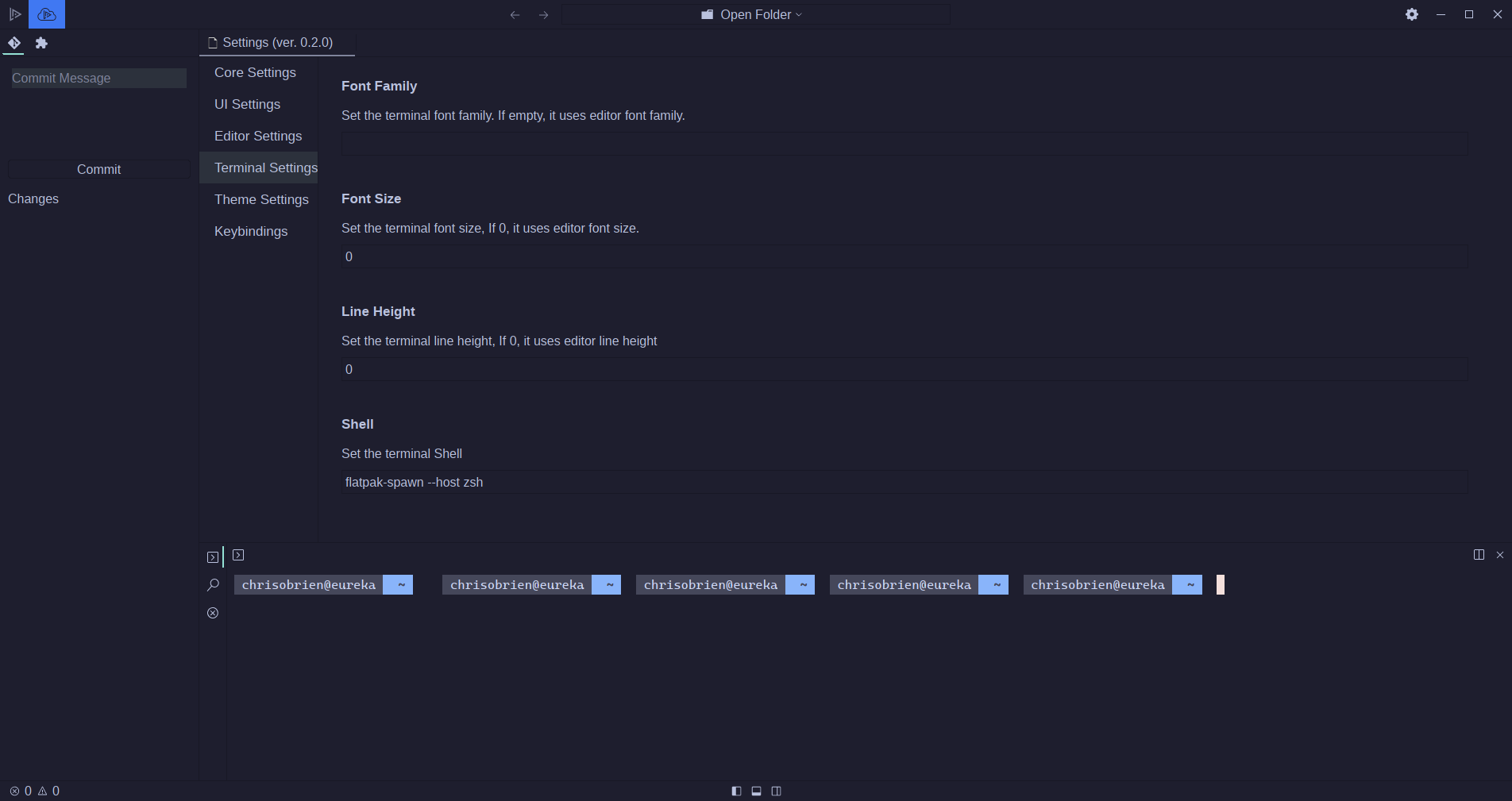 Using `zsh` breaks terminal · Issue #1212 · lapce/lapce · GitHub