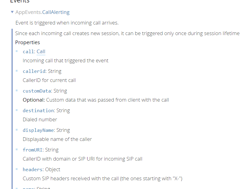 headers not forwarded to incoming call · Issue #36 · voximplant/react-native-voximplant · GitHub
