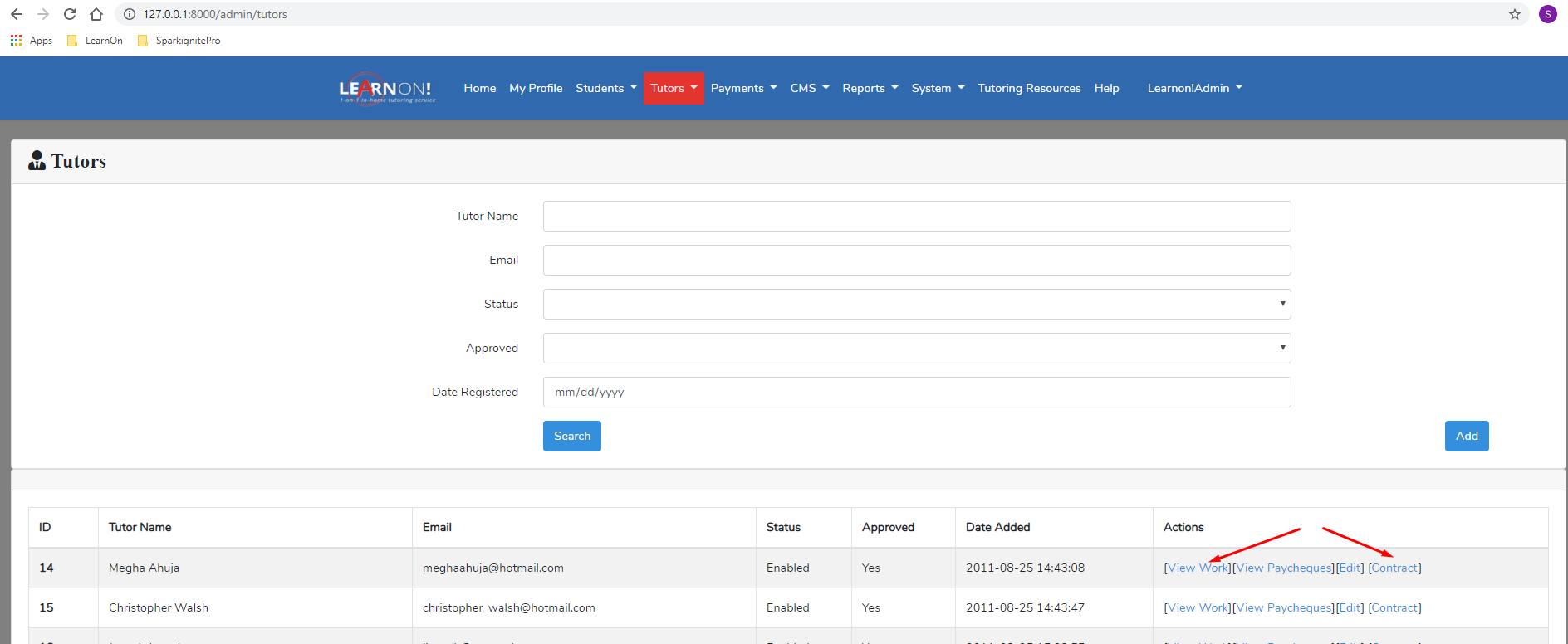 Adjust Tutor Action · Issue #115 · skydev2020/learnon3 · GitHub