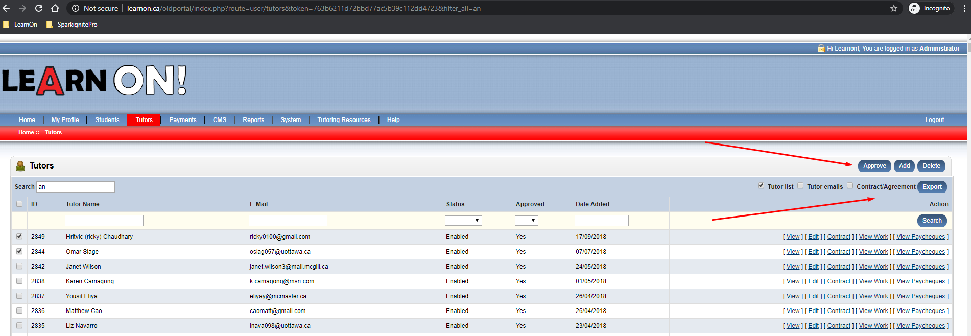 Implement Tutor Action Buttons · Issue #116 · skydev2020/learnon3 · GitHub