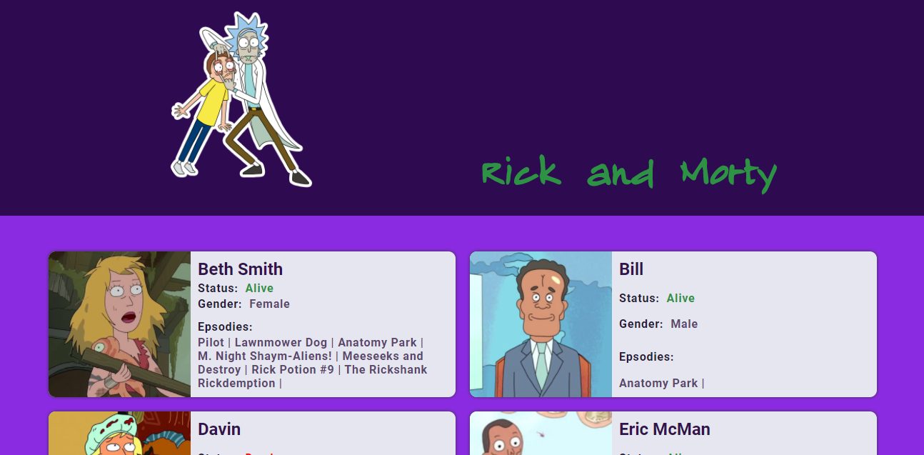 GitHub - Renatodcr/frontend-rick-and-morty-