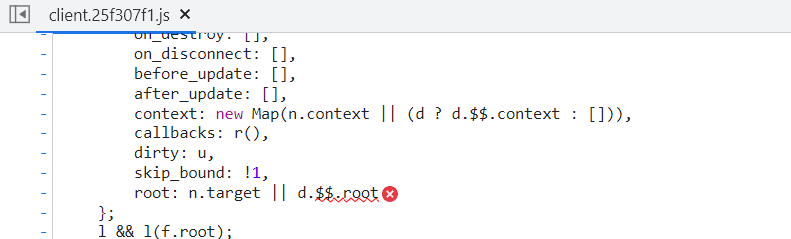 Bug: Major bug (initial page load has uncaught exception in client-side ...