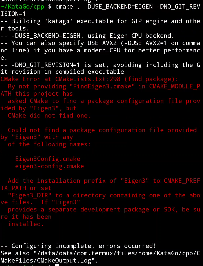 Does the Linux version of katago work on Android? · Issue #660 · lightvector/KataGo · GitHub