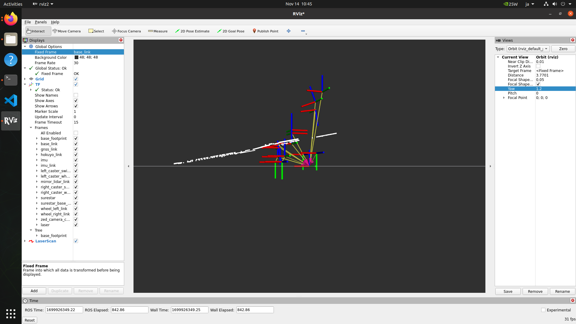 URGのURDFの位置を現実のロボットの値に近づける · Issue #11 · open-rdc/lidar_with_mirror · GitHub