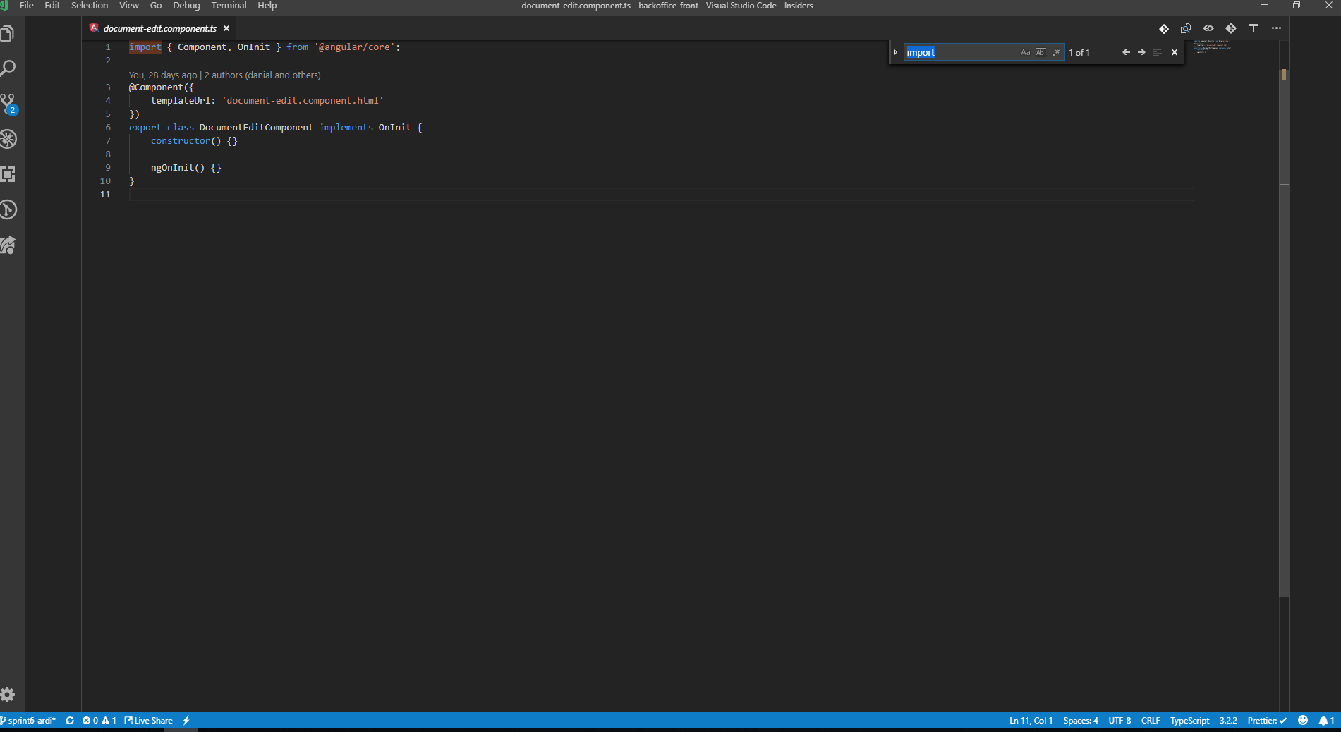 minor stylistic bug · Issue #65158 · microsoft/vscode · GitHub