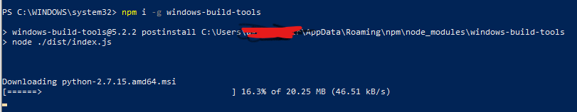 wiki/How-to-Contribute not mentioning Python will be installed with windows-build-tools · Issue ...