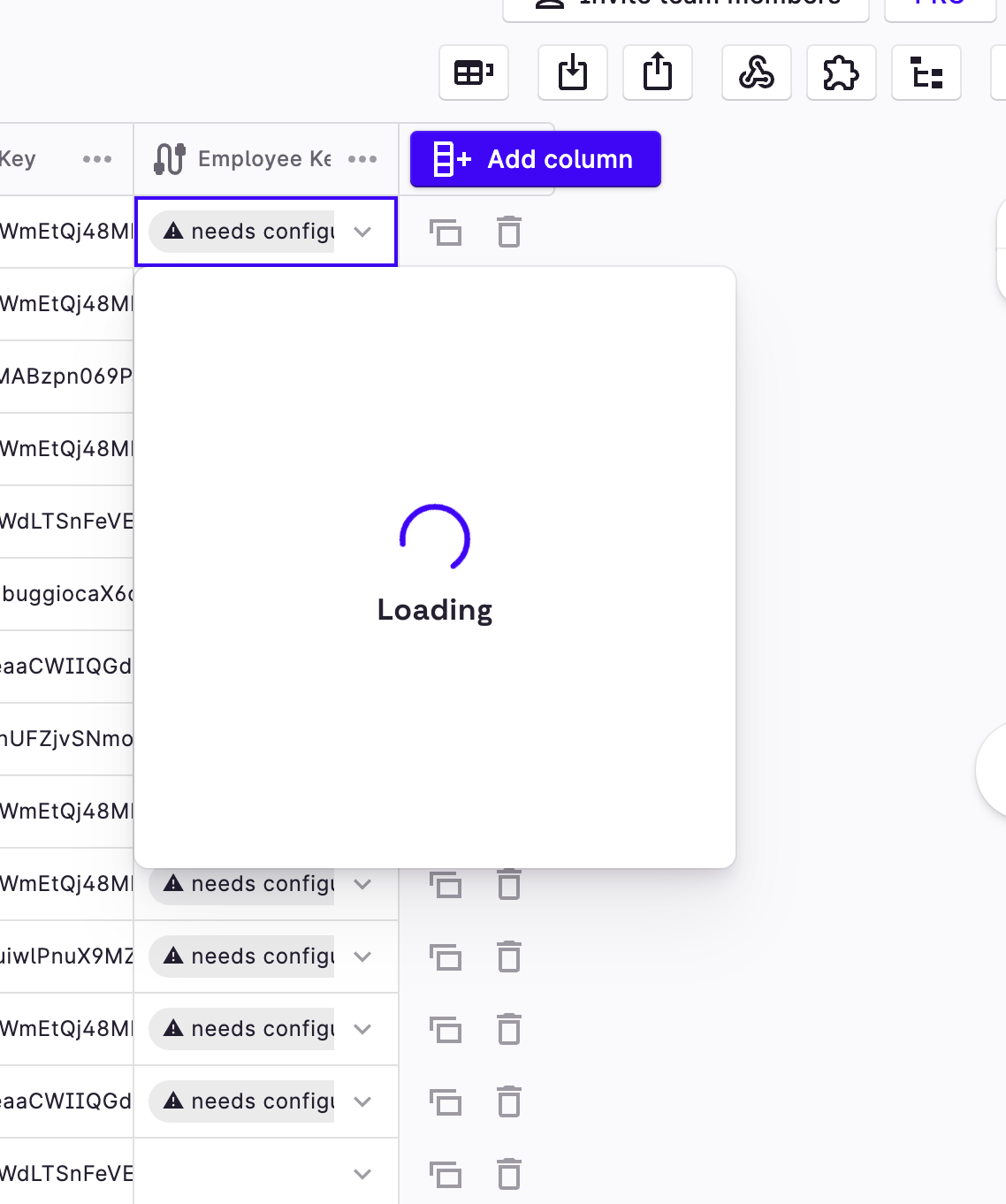 Infinite loading when trying to configure connector · Issue #761 · rowyio/rowy · GitHub