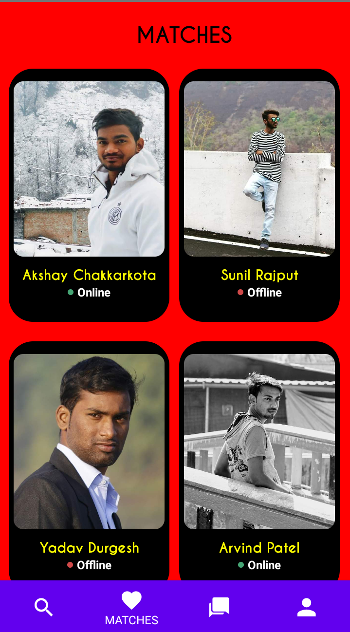 GitHub - yatmadev/Tinder-Clone: Using React Native