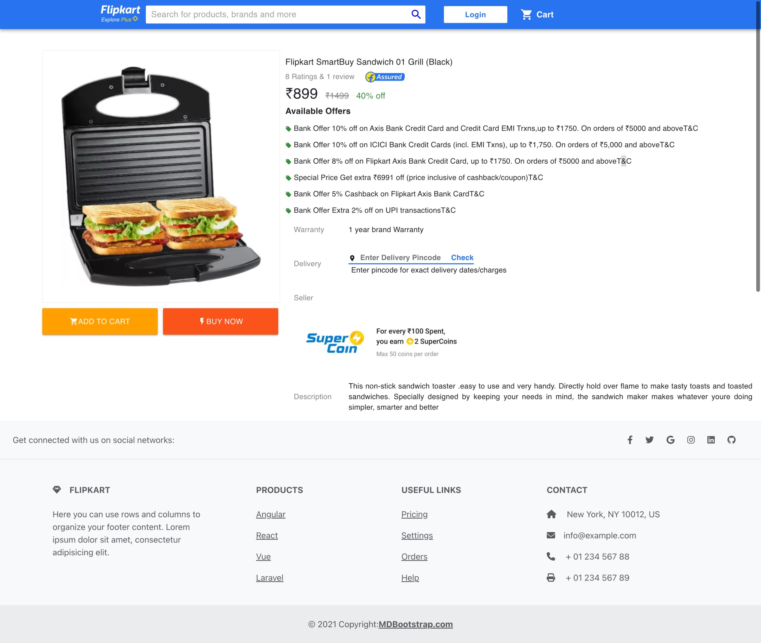 GitHub - abhishek-1110/Flipkart-Clone-E-commerce: This is a Flipkart clone. This project ...