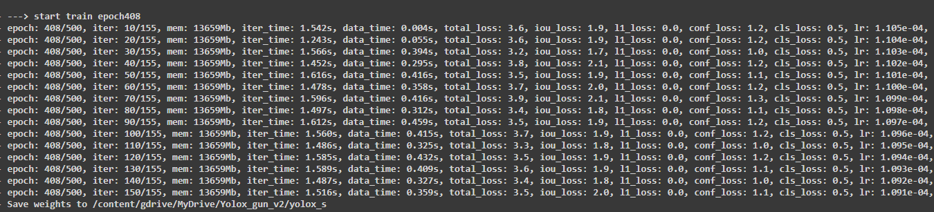 Changing total loss when resume training · Issue #684 · Megvii-BaseDetection/YOLOX · GitHub