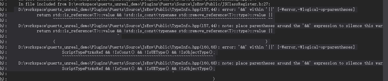 [UE] 关于最新版本Switch平台打包错误的问题 · Issue #891 · Tencent/puerts · GitHub