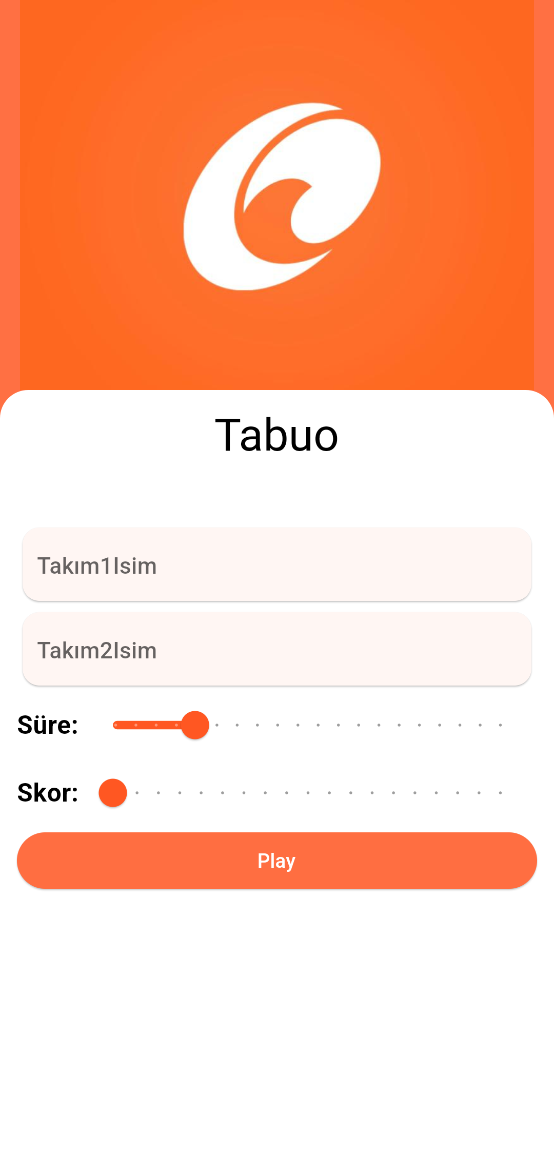 GitHub - gorkemirk/Taboo-Game: taboo game with flutter