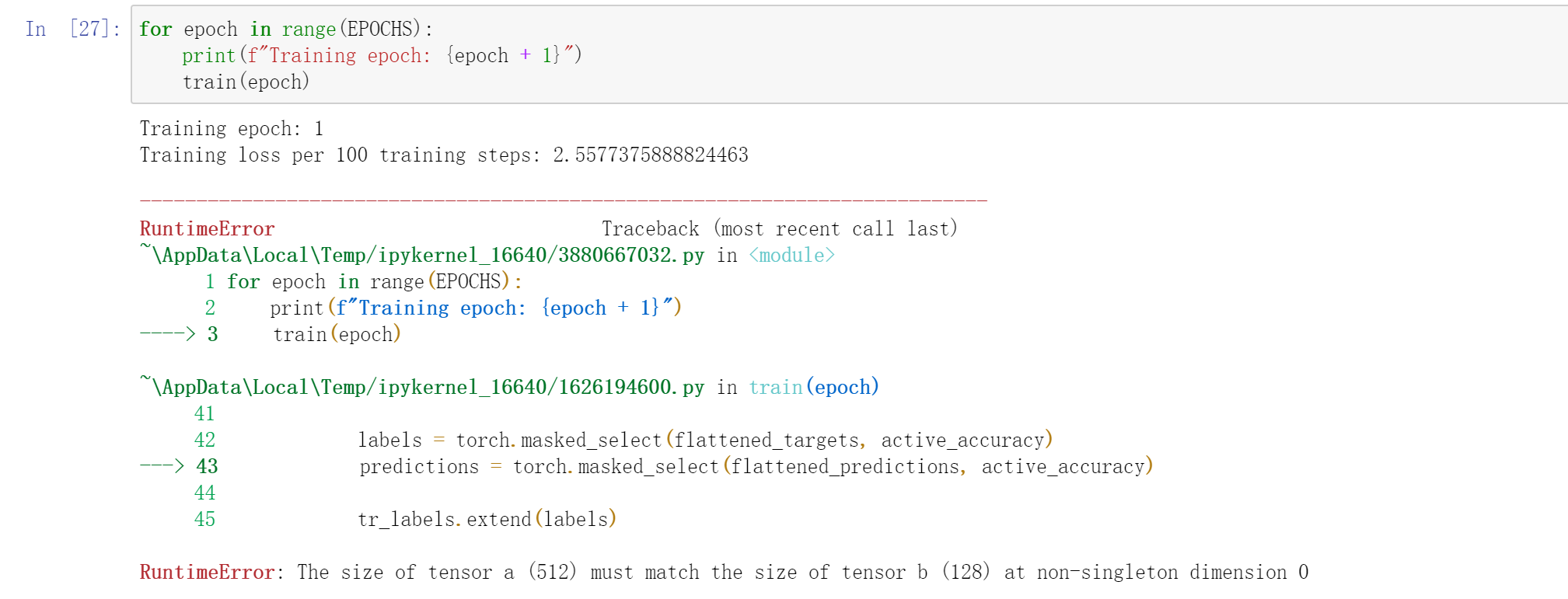 size of tensor doesn't match · Issue #83 · NielsRogge/Transformers-Tutorials · GitHub
