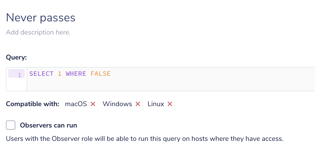 SQL compatibility incorrect when no tables queried · Issue #2697 · fleetdm/fleet · GitHub