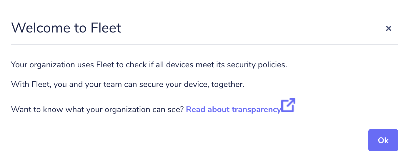 Styling on My Device page info modal · Issue #7995 · fleetdm/fleet · GitHub
