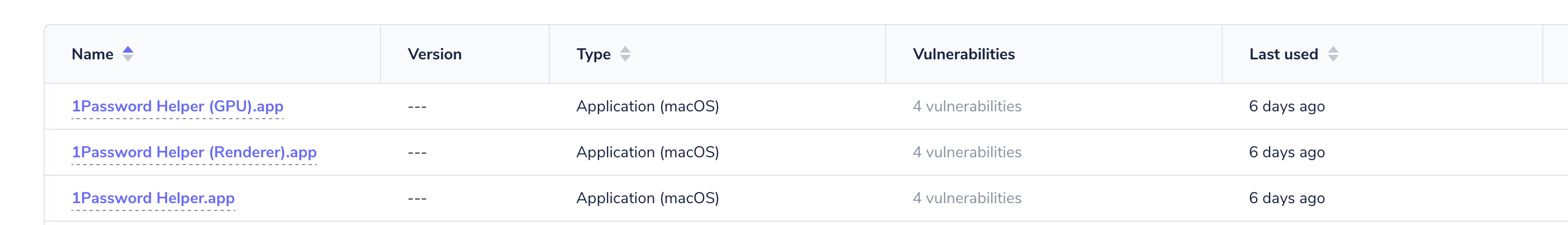 False positive vulnerabilities for 1Password on macOS · Issue #10702 · fleetdm/fleet · GitHub