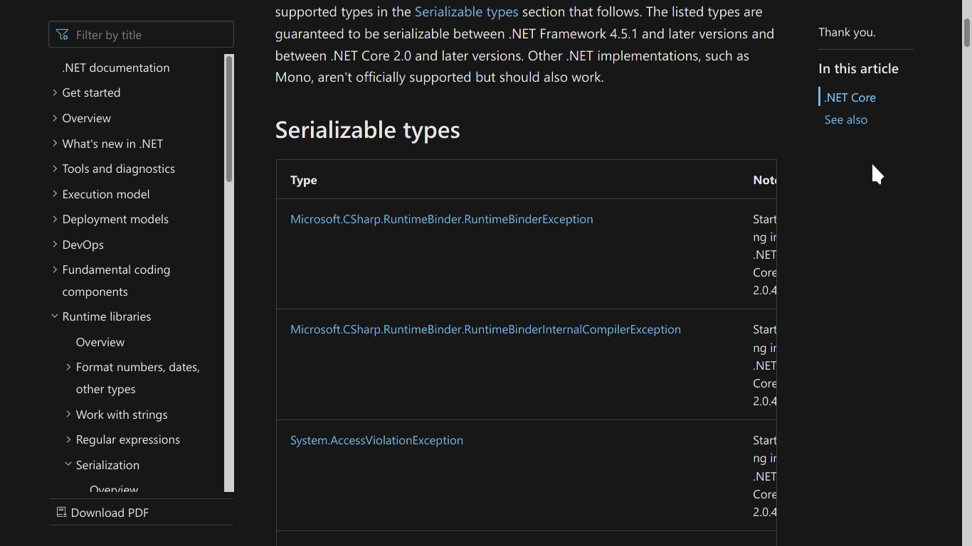 Table layout issue · Issue #24420 · dotnet/docs · GitHub