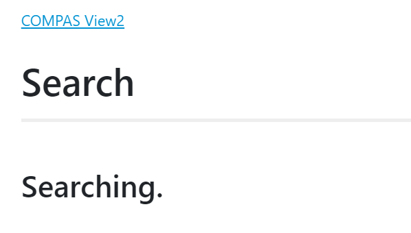 The serach engine in the website · Issue #182 · compas-dev/compas_view2 · GitHub