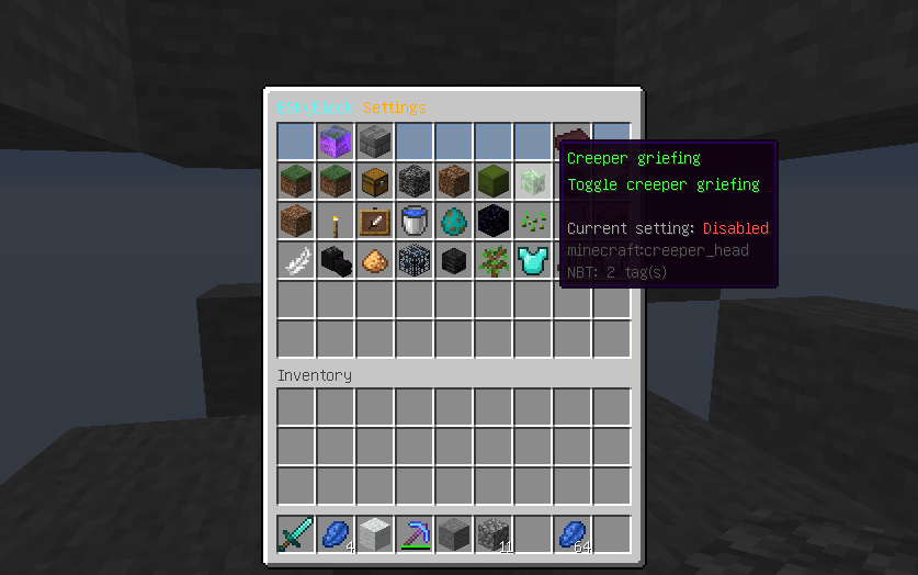Creeper Grief · Issue #326 · BentoBoxWorld/BSkyBlock · GitHub