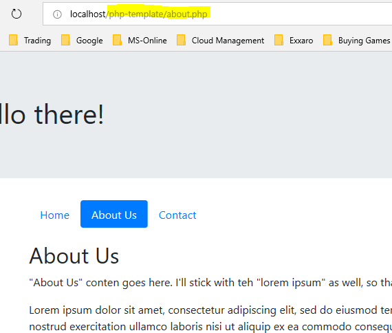 Active Class It S Not Working Issue 1 Stevesohcot Basic Sample Php