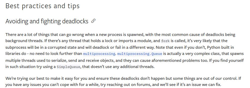 [Feature] Inappropriate default "mp_start_method=fork" · Issue #1145 · open-mmlab/mmengine · GitHub