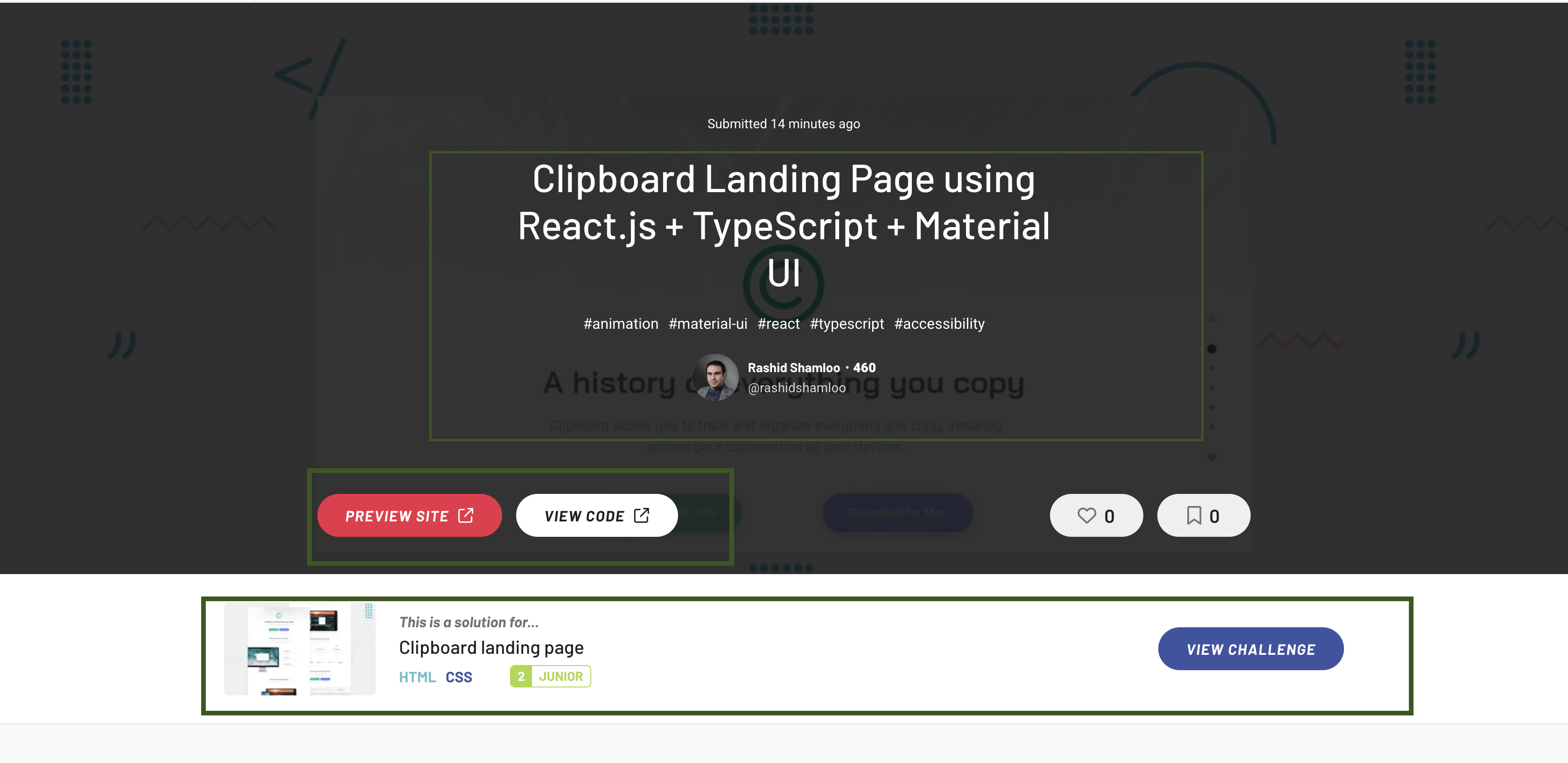 Projects - solution details page · Issue #115 · codealoy/codealoy · GitHub