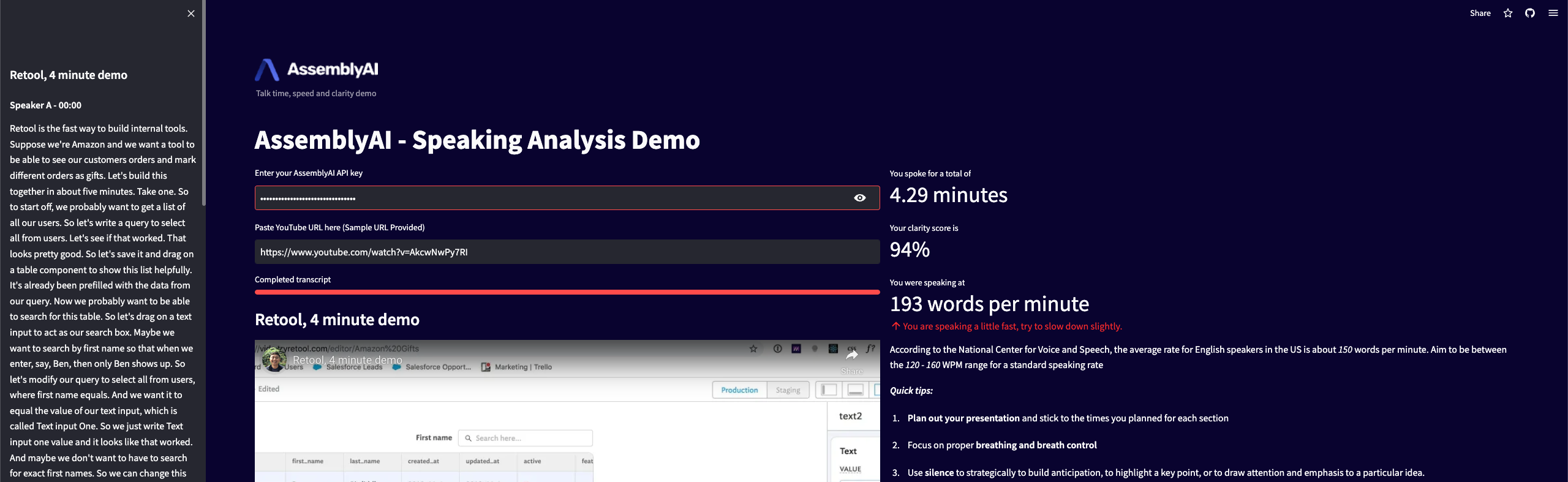 GitHub - cx-duan/speaking-analysis-demo