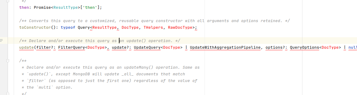 ts bug: toConstructor(): typeof Query ; · Issue #12688 · Automattic/mongoose · GitHub
