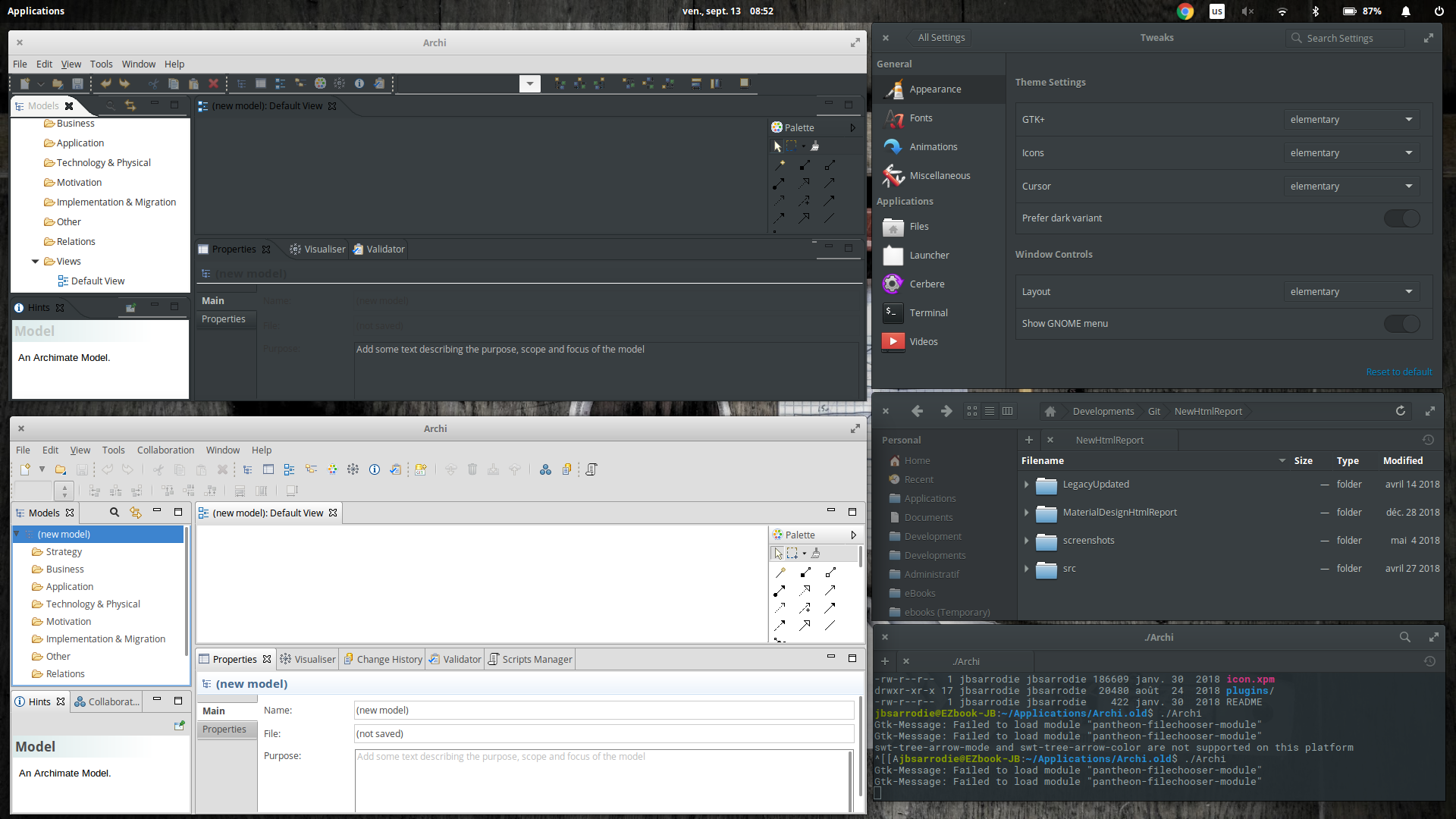 NOT dark theme-firendly · Issue #526 · archimatetool/archi · GitHub