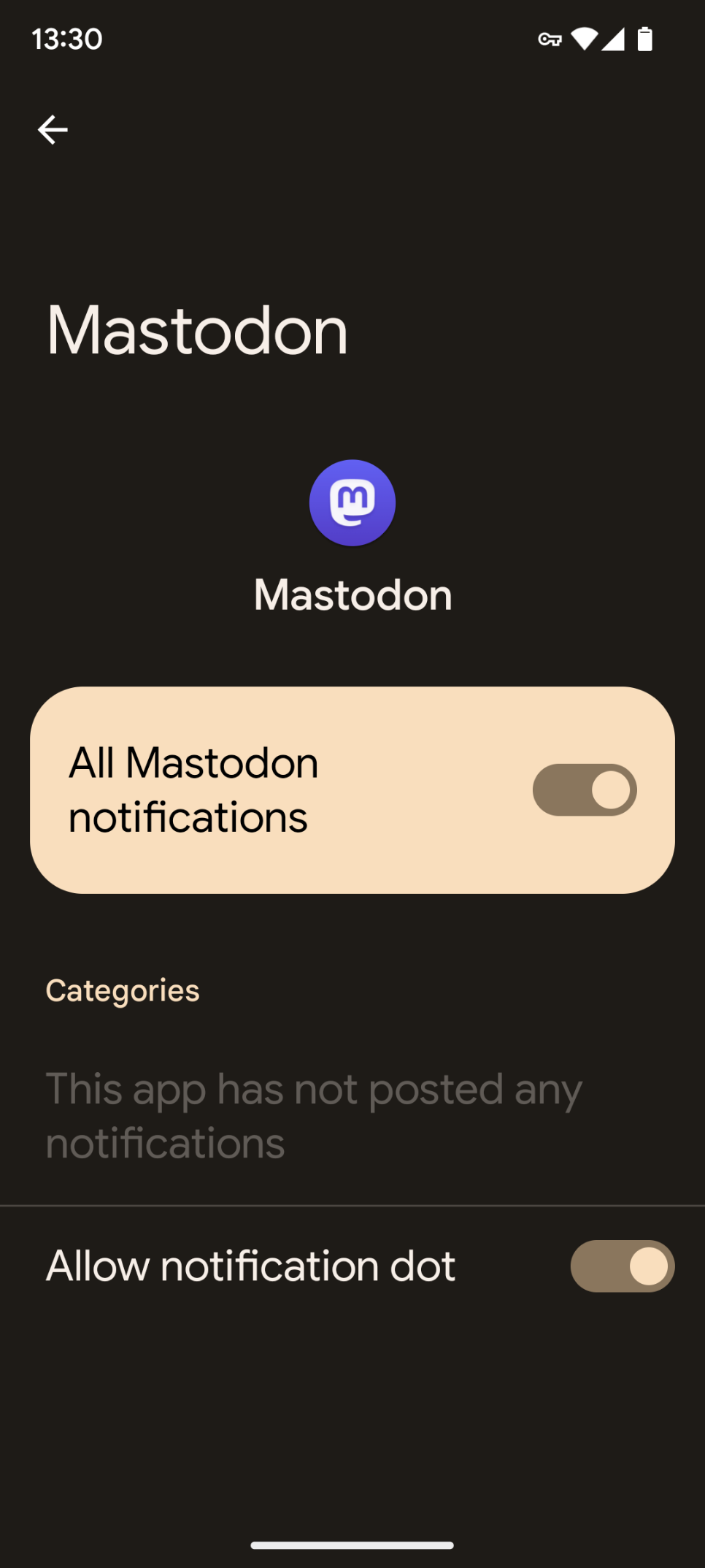This app has not posted any notifications · Issue #262 · mastodon/mastodon-android · GitHub