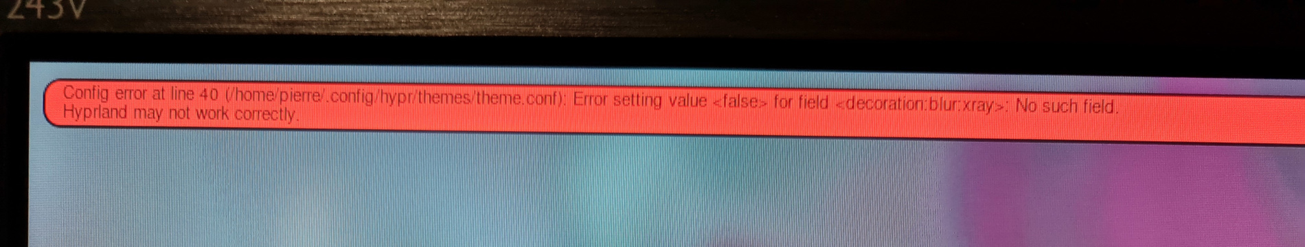 Stuck in Login screen loop · Issue #70 · prasanthrangan/hyprdots · GitHub